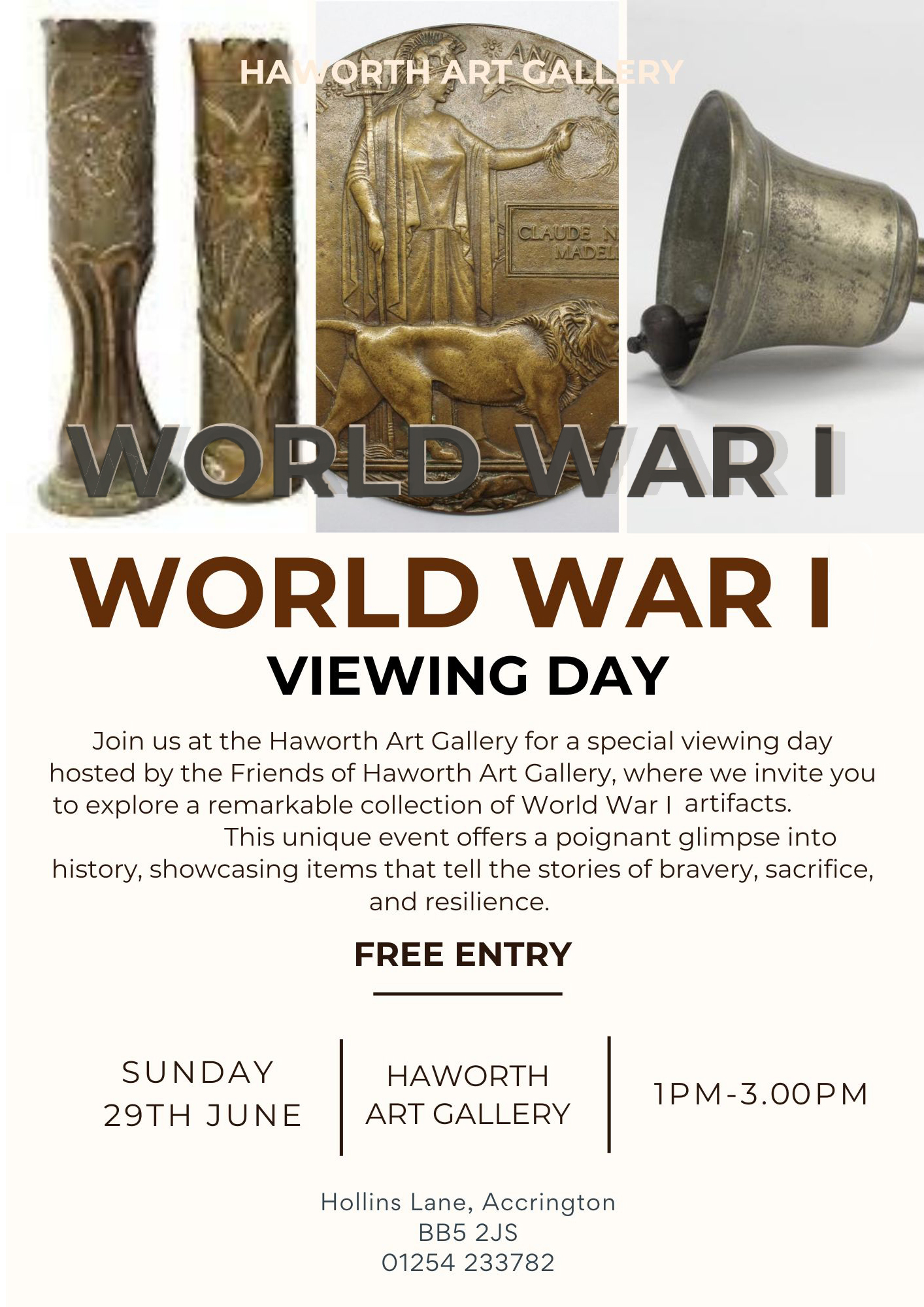 ww1 poster final – Haworth Art Gallery – Accrington
